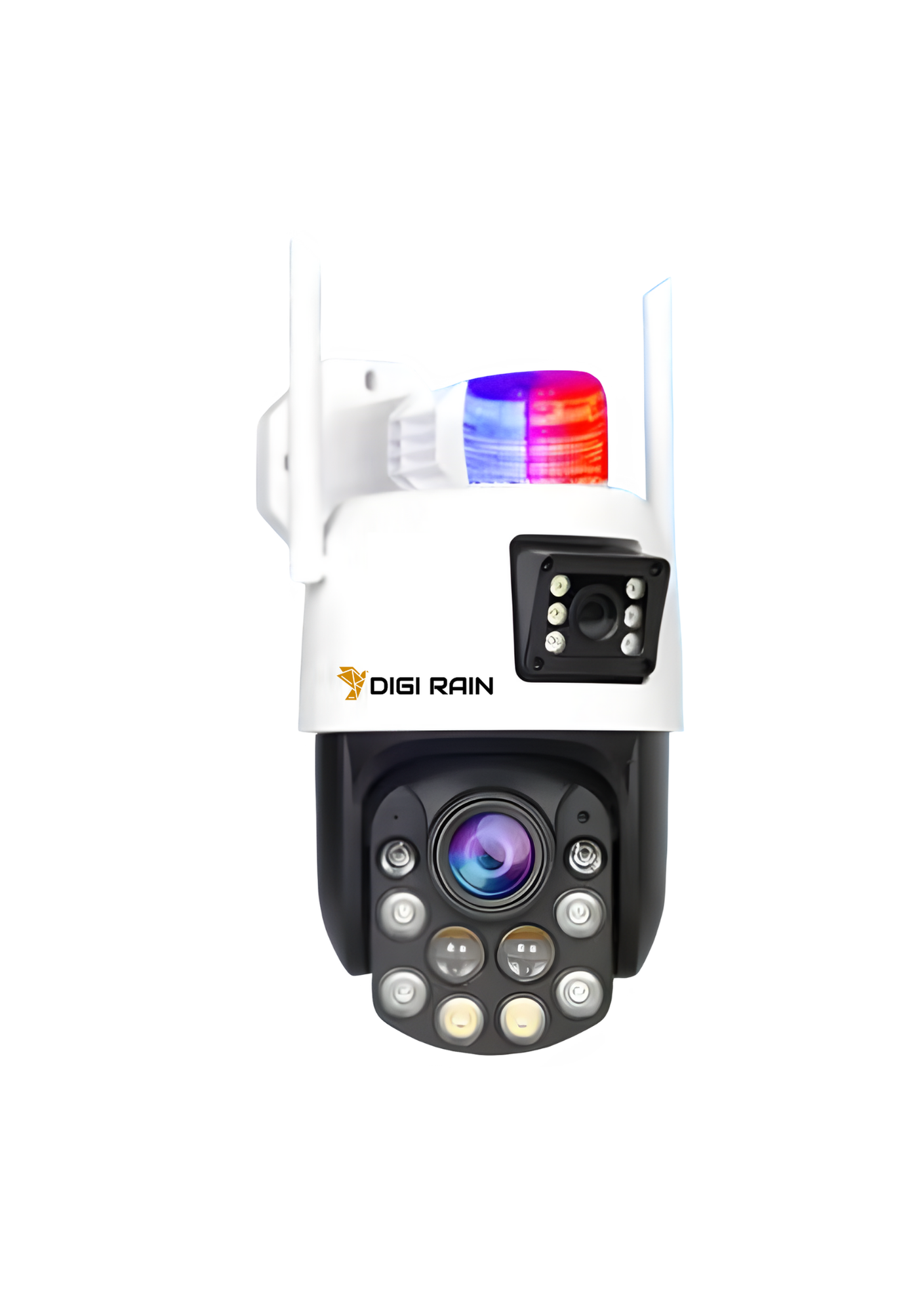 6MP Bullet + PTZ Linkage Camera – 36X Optical Zoom, AI Smart Detection, Two-Way Audio, and Night ...