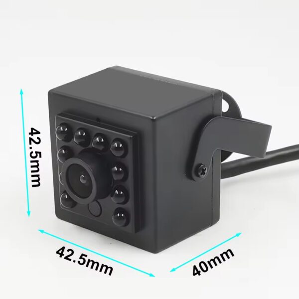 5MP Mini POE IP Camera – Invisible 940nm Infrared Night Vision, Vandal ...